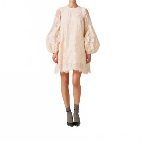 Bytimo | Dresses | New Bytimo Lace Mini Dress In Cream | Poshmark